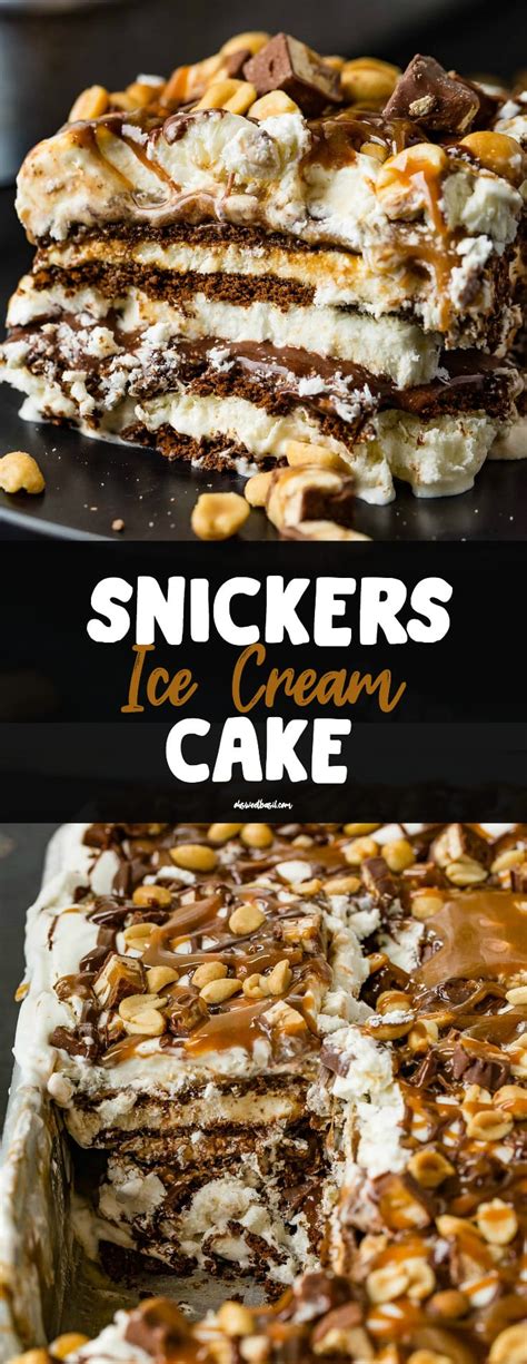 Snickers Ice Cream Pie