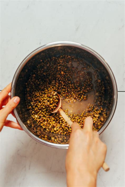 Instant Pot Mung Beans Tender Fast No Soaking Minimalist Baker