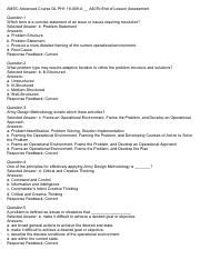 What Army Design Methodology Aspect Describes Identifies And Explains