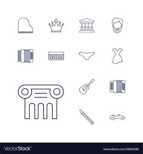 Classic Icons Stock Image Everypixel