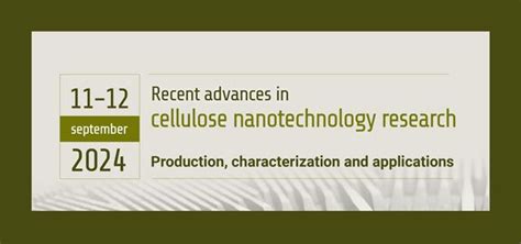 Recent Advances In Cellulose Nanotechnology Research Rise Pfi Has Yet