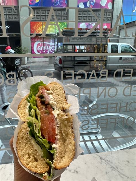 뉴욕 3대 베이글 에싸베이글 내돈내산 솔직후기 네이버 블로그