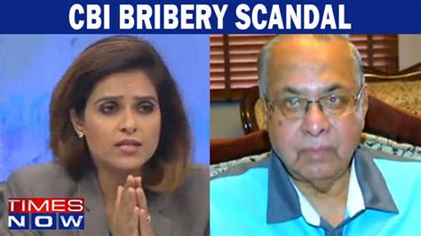 Cbi Bribery Scandal Cbi Former Joint Director Shantanu Sen Speaks To