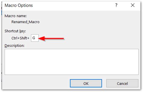 Edit Excel Macro Rename Shortcut Key Copy Excel Unlocked