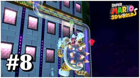 Super Mario 3d World 100 Walkthrough 8 Live Youtube