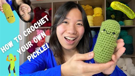 How To Crochet A Pickle Beginner Friendly Youtube