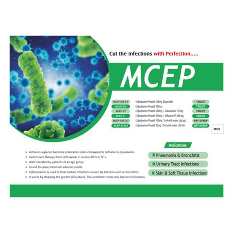 Mcep 50 100 200 Tablets Mbs Formulation