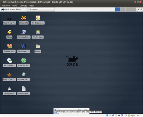 Screenshots Of Common Whonix ™ Activities