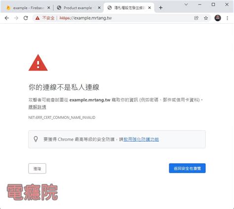 在firebase Hosting上使用自訂網域名稱 電癮院