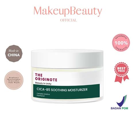 Jual The Originote Cica B5 Soothing Moisturizer Moisturizer