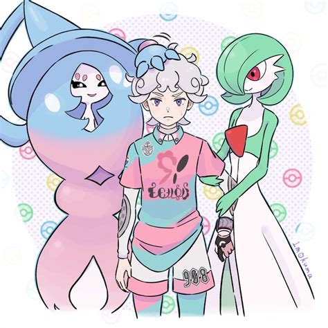Gardevoir Bede And Hatterene Pokemon And 1 More Drawn By Imokuma