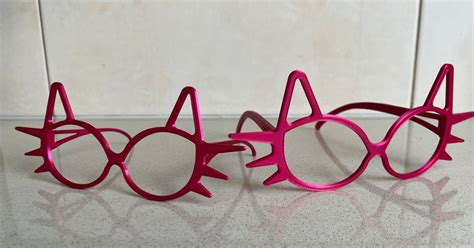 Cat Glasses By Mk Design Download Free Stl Model