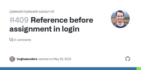 Reference Before Assignment In Login · Issue 409 · Cyberarkcyberark