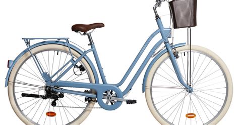 Bicicleta De Cidade Elops 520 Quadro Baixo Todas As Cores Instruções De Utilização Reparação