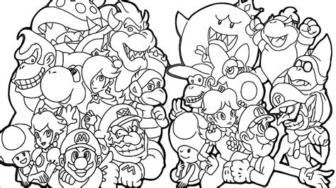 Dibujos De Super Smash Bros Para Colorear