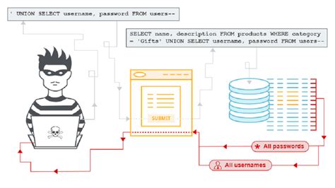 حمله تزریق کد اس کیو ال sql injection چیست و چرا اهمیت دارد؟ ممتاز سرور