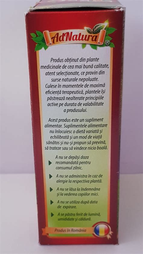 Adnatura Ceai Trei Frati Patati Uk 50g Uk