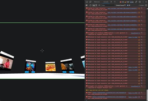 embed youtube videos in a unity webgl game with three js help with