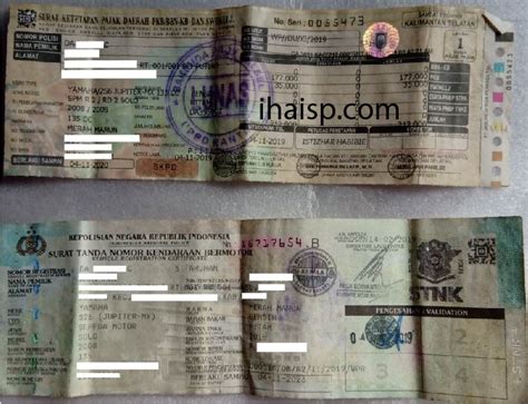Syarat Perpanjang Stnk Tahunan Dan 5 Tahunan Xomlic