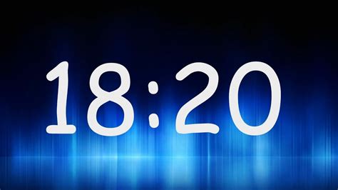 1820 Minutes Timer Countdown From 18min 20sec Youtube