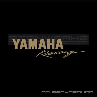 Yamaha Racing Decal Sticker Moto Gp Yzr Yzm R R R Yzf R M Pair Ebay