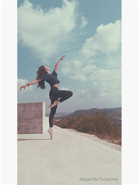 Ballerina In The Wild Sticker By Margarida 05 Redbubble