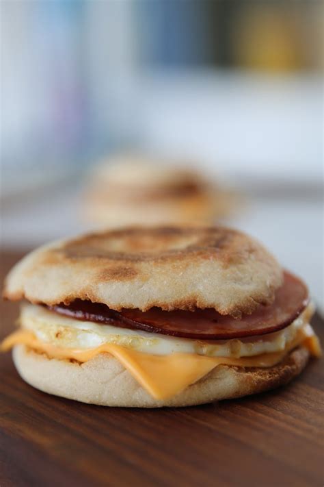 Homemade Egg Mcmuffin Recipe Popsugar Food