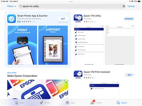 Epson Wireless Printer Setup Using Epson Tm Utility App