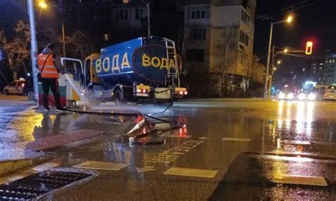 По никое време Мият ключови улици и булеварди в София от днес ᐉ Новини