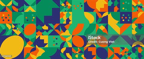 다채로운 현대 미니멀리스트 기하학적 모자이크 스타일 멤피스 완벽 한 패턴 추상 벡터 일러스트 레이 션 프리젠 테이션 배경 배너 배경 포스터 인증서 연례 보고서 표지 0명에