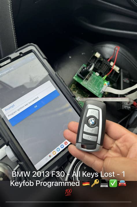 Bmw 2013 F30 All Keys Lost 1 Keyfob Programmed 🇩🇪🔑💻 🚘💯 Bimmer