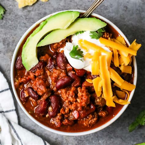 The Best Chili Recipe Sugar Spun Run
