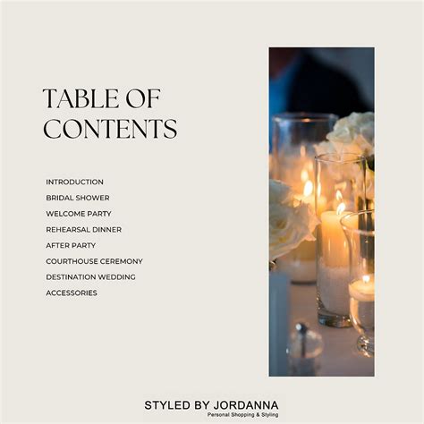 Bridal Guide Styled By Jordanna