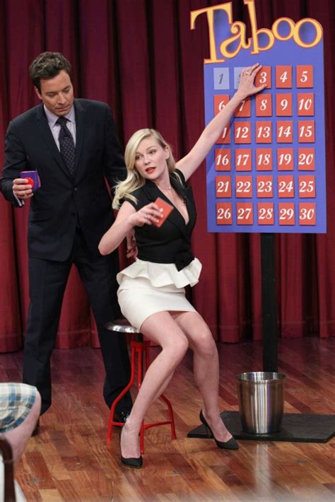 Kirsten Dunst On The Late Night With Jimmy Fallon Hawtcelebs