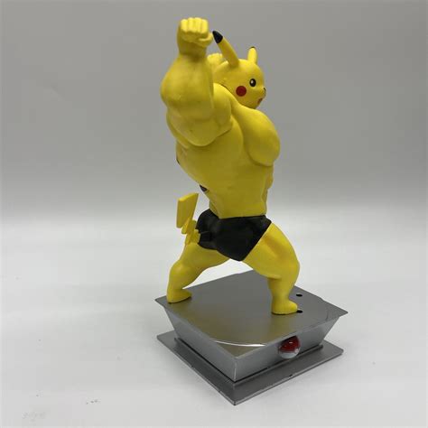 Mavin Pikachu Swole Muscular Figure Flex Muscles Jacked Limited