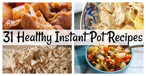 Healthy Instant Pot Recipes Sidetracked Sarah