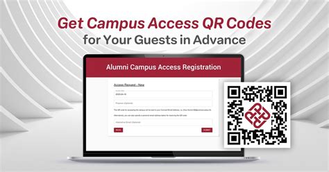 Get Campus Access Qr Codes For Your Guests In Advance Alumni