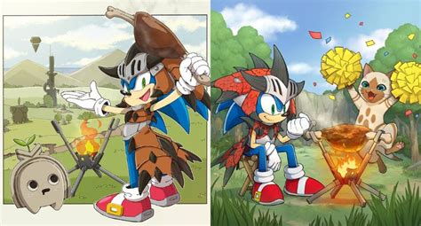 Sonic Frontiers Getting Monster Hunter Collab As Free Dlc One More Game