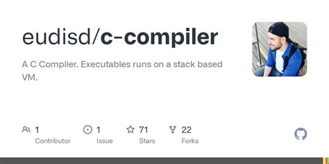 Github Eudisd C Compiler A C Compiler Executables Runs On A Stack