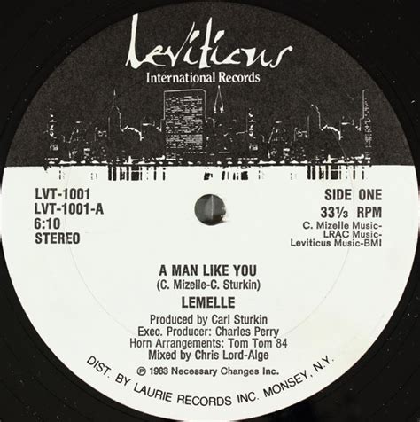 New Funk Classic Master Lemelle A Man Like You 1983