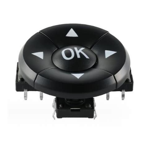 Tactile Pushbutton Switch Set With Keycaps 5x Black 5x