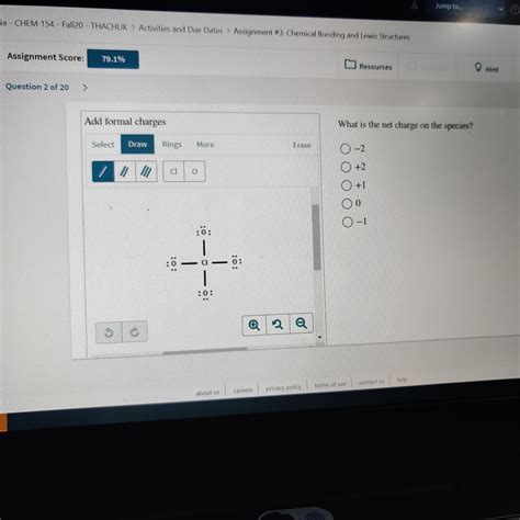 Answered What Is The Net Charge On The Species Bartleby