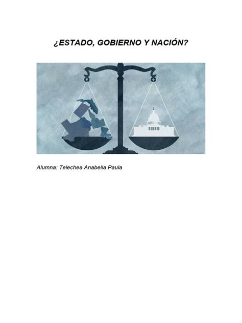 ¿estado Nacion Y Gobierno Pdf