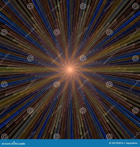 Fractal Line Burst Stock Illustration Illustration Of Element 265783076
