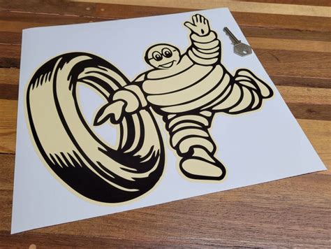 Michelin Bibendum Tyre Rolling Sticker 12
