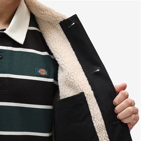 Dickies Duck Canvas Chore Coat Black Tops Mens Clothing
