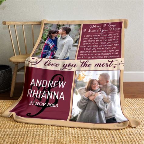 Personalized Wedding Blankets Best Personalized Ts For Everyone