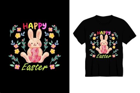 Premium Vector Happy Easter Typography T Shirt Design