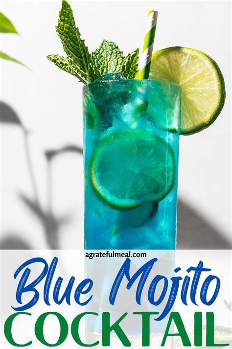 Blue Curaçao Mojito Recipe Blue Mojito Recipe Mojito Mojito Drink