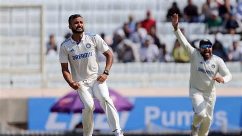 akash deep makes his test debut in style cricket